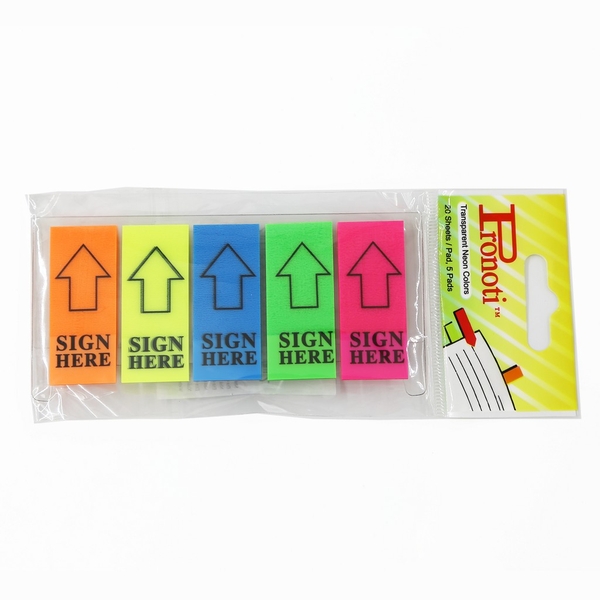 Giấy note Sign Here Pronoti