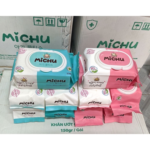 Khăn giấy ướt Michu