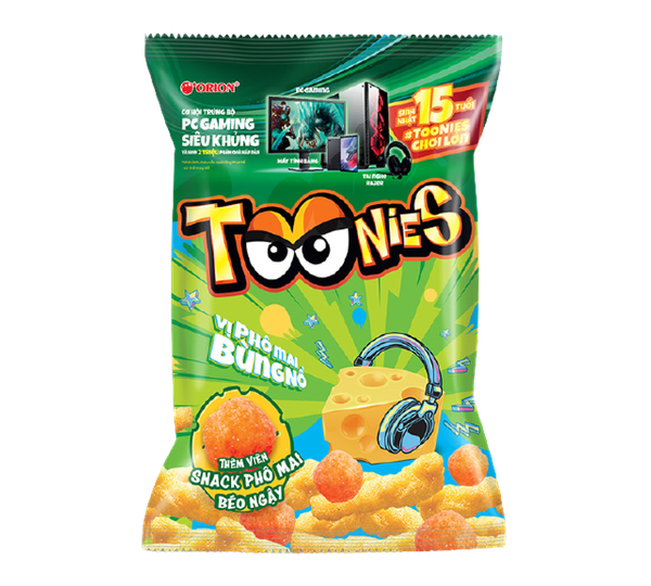 Bánh Snack Toonies Vị Phô Mai