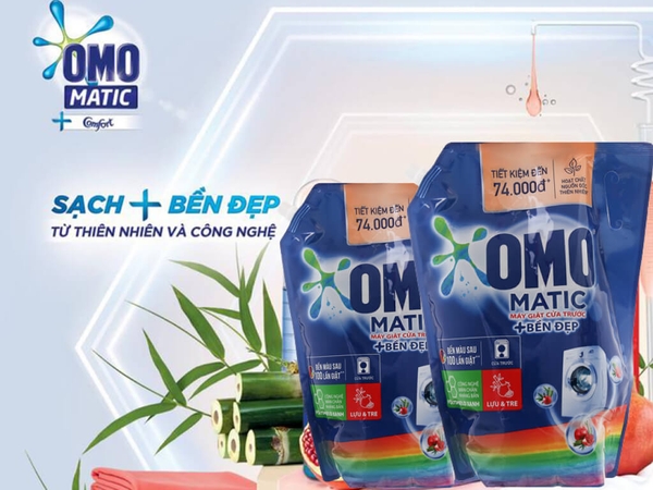 Nước giặt OMO Matic Bền Đẹp