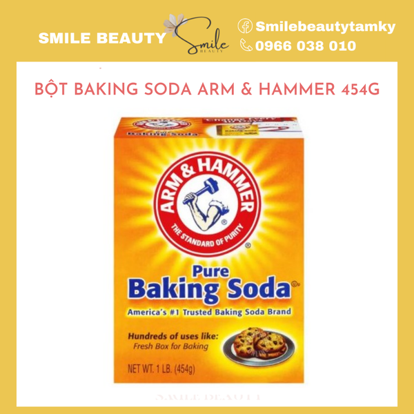 Bột Baking Soda Arm & Hammer 454g | Smilebeauty