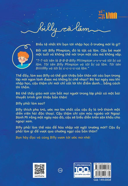 Billy cà lăm- Cực kỳ cui nhộn, cảm động và chân thực!