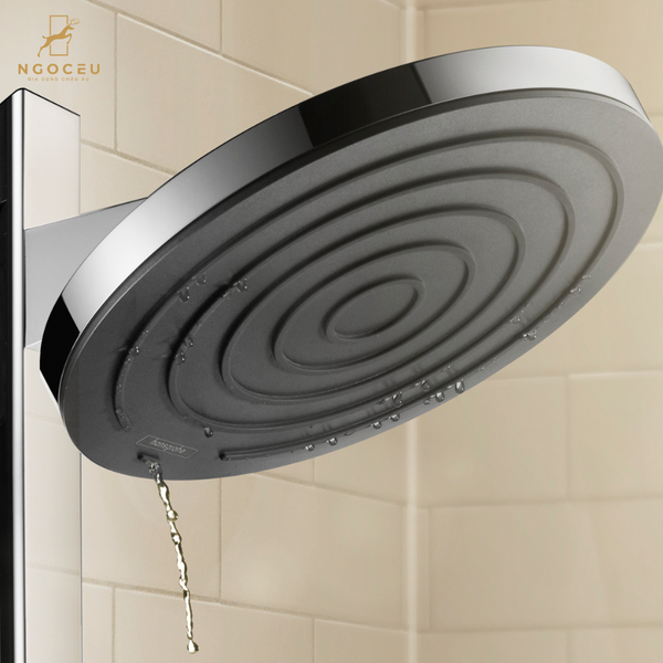 Bộ sen cây bát tròn 2 vòi Hansgroe Pulsify S Showerpipe 260 2jet ...