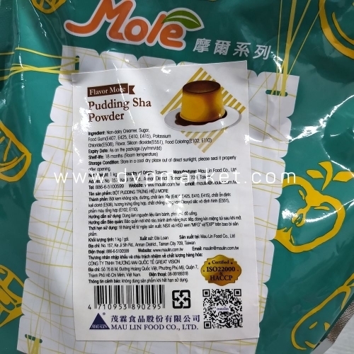 Bột pudding Mole Đài Loan 1kg vị trứng béo ngậy | ĐVP Market