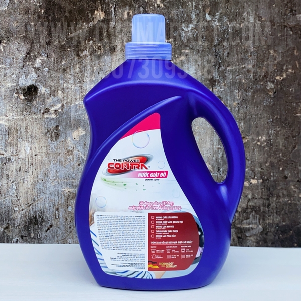 The Power Contra – Nước giặt đồ – 3.8 lít | ĐVP Market