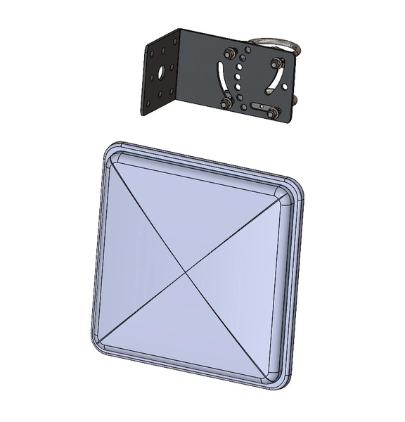 LoRa 915 MHz Panel Antenna 8dBi Vertical or Horizontal directional
