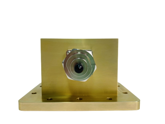 WR340 Waveguide Coaxial Adapter Flange: UDR, 2.2 to 3.3GHz, 716-Female