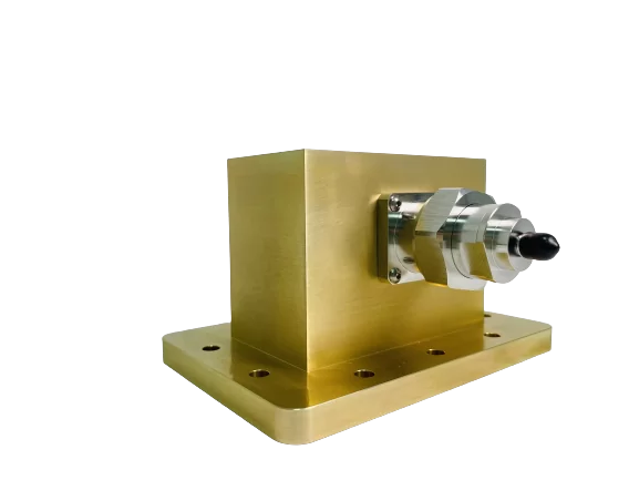 WR340 Waveguide Coaxial Adapter Flange: UDR, 2.2 to 3.3GHz, 716-Female