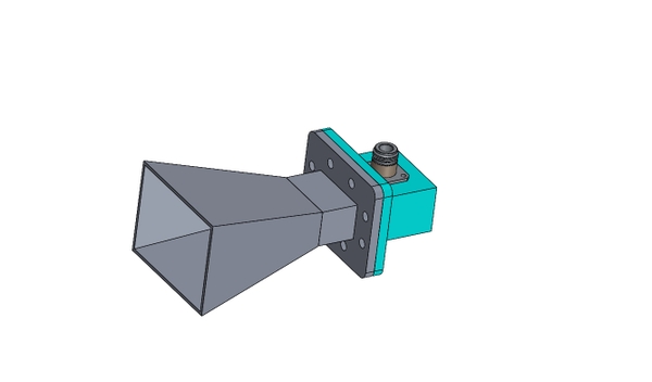WR159 (4.9 to 7.05GHz) 10dbi Standard Gain Waveguide Horn, N-Female ...