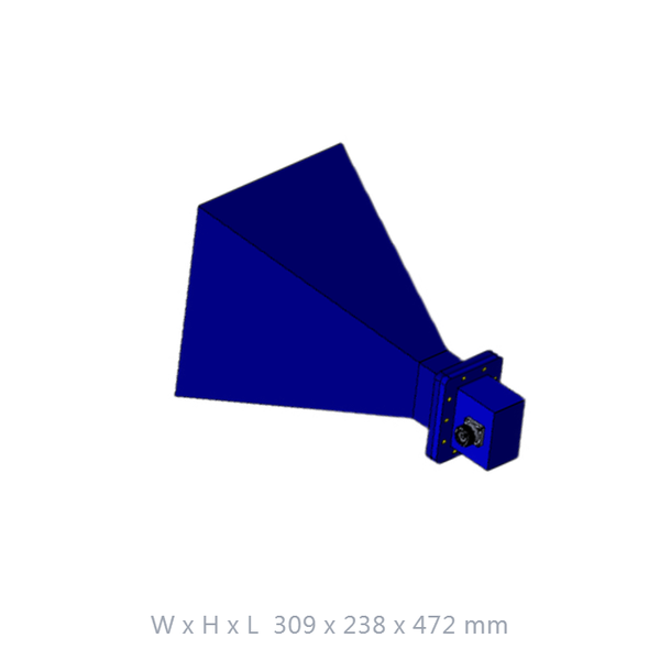 HS-34015A-SF - WR340 2.2GHz to 3.3GHz 15dbi Standard Gain Waveguide ...