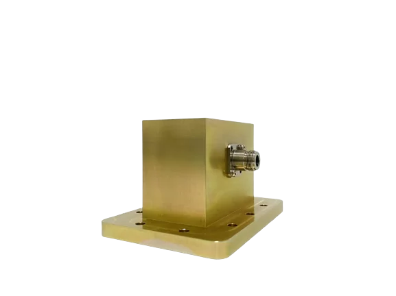 WR340 Waveguide Coaxial Adapter. UDR Flange, 2.2GHz to 3.3GHz N-Female