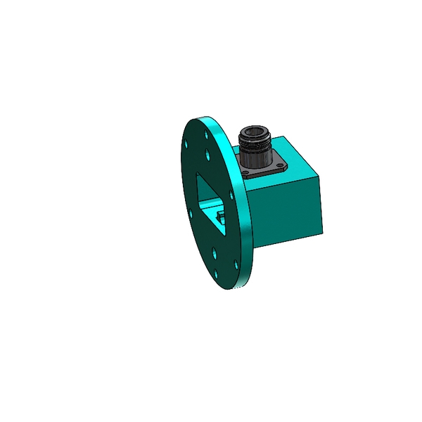 WR-159 Waveguide to Coaxial Adapter, 4.9 to 7.05 GHz, N Female, WC-159 ...