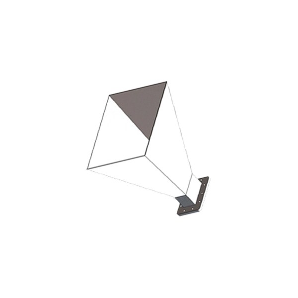 WR340 Waveguide Horn Input Antenna, Flange: UDR, 2.2 to 3.3GHz 15dbi
