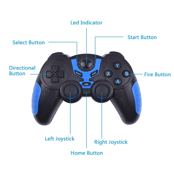 Tay game không dây STK-7024X Bluetooth Gamepad Game Controller for PC ...