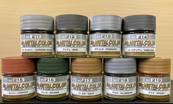 Sơn mô hình Mr.hobby color Metal metallic lacquer paint MC