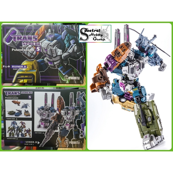 Mô hình Transformer Panzer Legion 5 Ruiner B Evil Energy Trans sphere ...