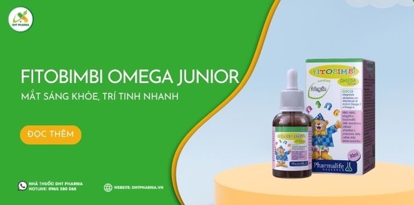 Fitobimbi Omega Junior - mắt sáng khỏe, trí tinh nhanh