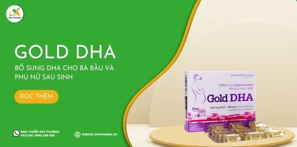 Gold DHA – DHA từ dầu cá - mẹ khỏe - bé thông minh