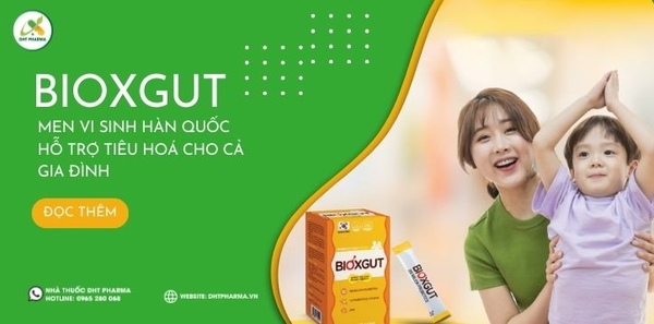Review sản phẩm Men vi sinh Bioxgut - Men vi sinh Hàn Quốc cho cả gia