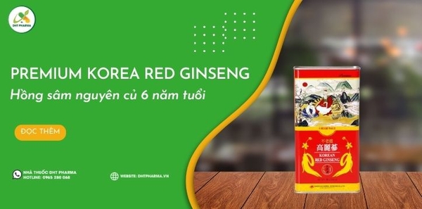 Hồng sâm Premium Korea Red Ginseng 6 năm tuổi truyền thống