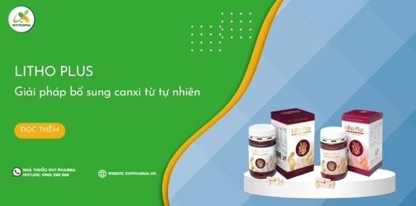 Litho Plus: Giải pháp cung cấp canxi từ tự nhiên cho mẹ bầu