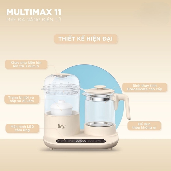 Máy đa năng điện tử FatzBaby Multimax 11 - FB9502KB