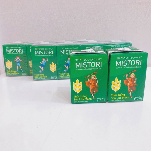 Sữa tươi TH lúa mạch Chocomalt Mistori 110ML