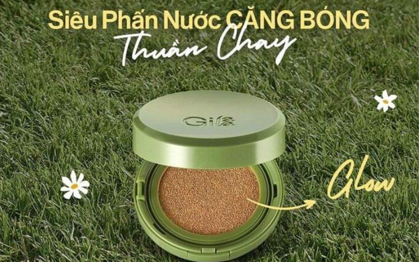 GILAA VEGAN MAKEUP : PHẤN NƯỚC THUẦN CHAY “HÔ BIẾN’ LÀN DA MỊN MƯỢT KH