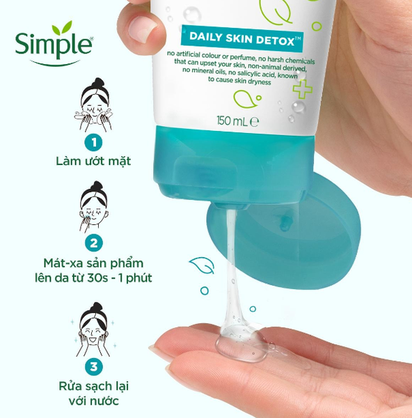 SRM Simple purifying gel 150ml