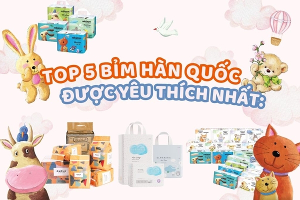 Top 05 loại Bỉm Hàn Quốc tốt nhất hiện nay năm 2023 Nabizam Việt Nam