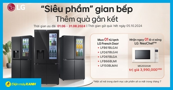 Tủ lạnh LG LFB61BLGAI Inverter 617 lít Multi Door InstaView
