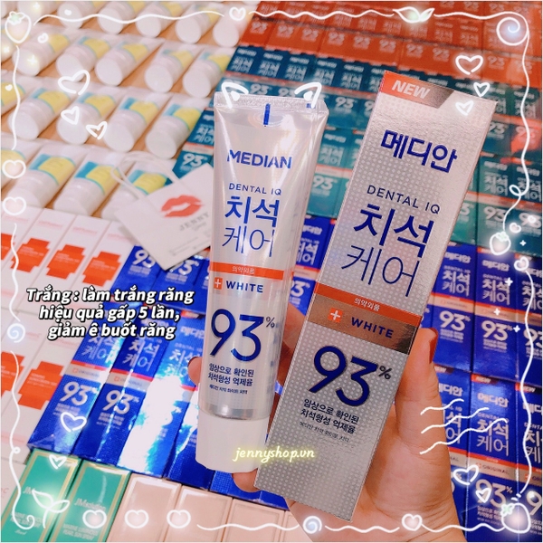 Kem Đánh Răng Median Dental IQ Toothpaste 93%