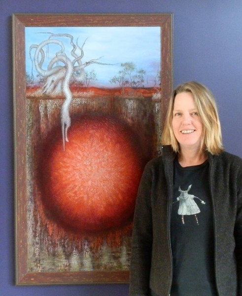 Chân dung họa sĩ Sharon Ellis (Kohn Gallery) The Muse Artspace