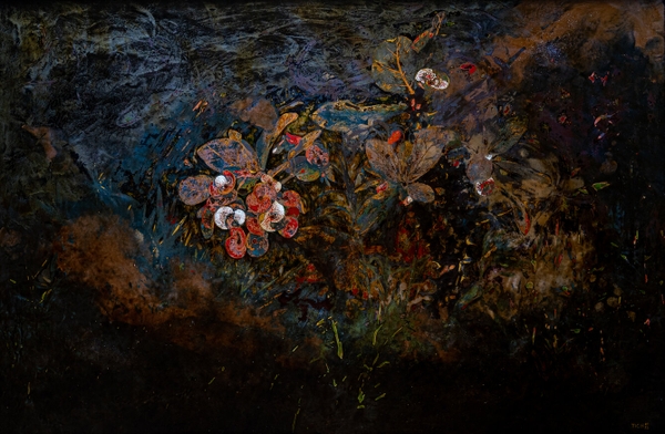 Tranh sơn mài ""- Hoạ sỹ Vũ Văn Tịch The Muse Artspace