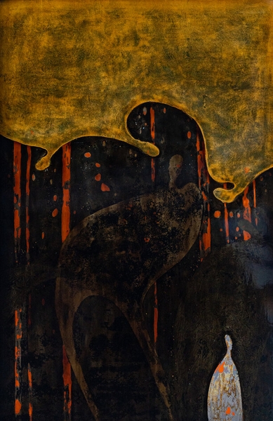 Tranh sơn mài ""- Hoạ sỹ Vũ Văn Tịch The Muse Artspace