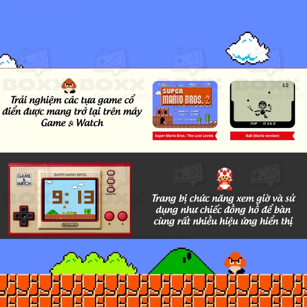 Máy Nintendo Game & Watch Super Mario Bros