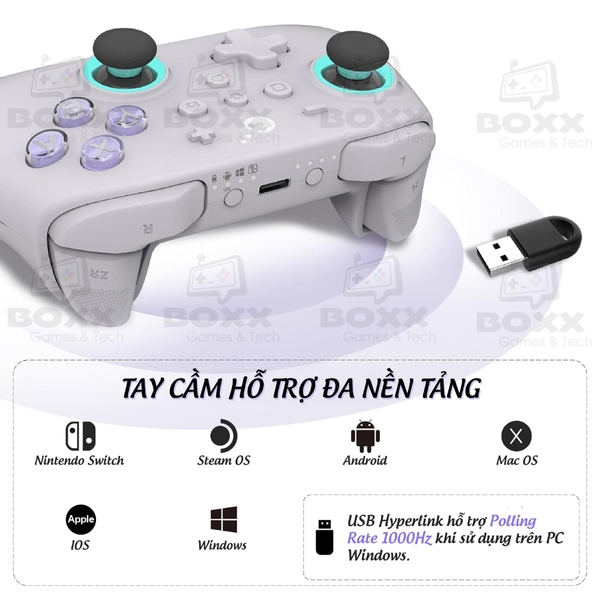 Tay cầm GuliKit KK3 Max, KingKong 3 Pro Controller cho Nintendo Switch ...