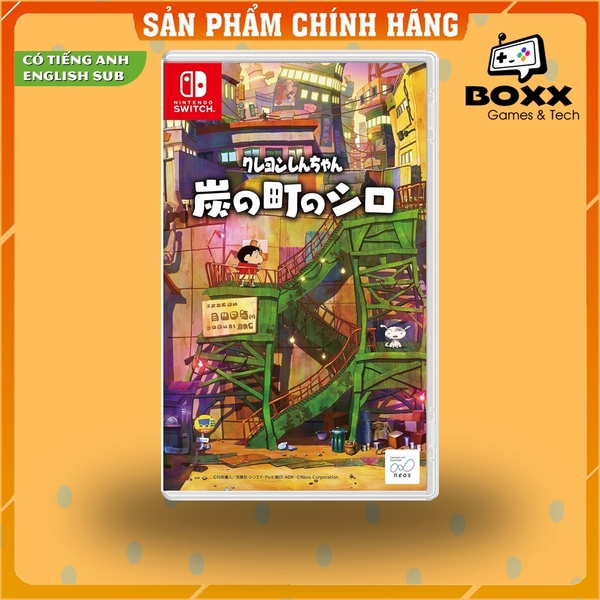 Băng Game Crayon Shin-Chan Shiro of Coal Town Nintendo Switch