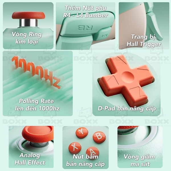 Tay cầm 8Bitdo Ultimate 2C Wireless Controller Analog Hall Effect ...