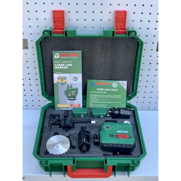 Máy cân bằng laze Dekton 12 tia DK-LS1201 | Túi Đồ Nghề Anh Tuấn