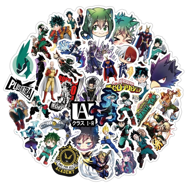 Sticker Học Viện Siêu Anh Hùng Set 25C