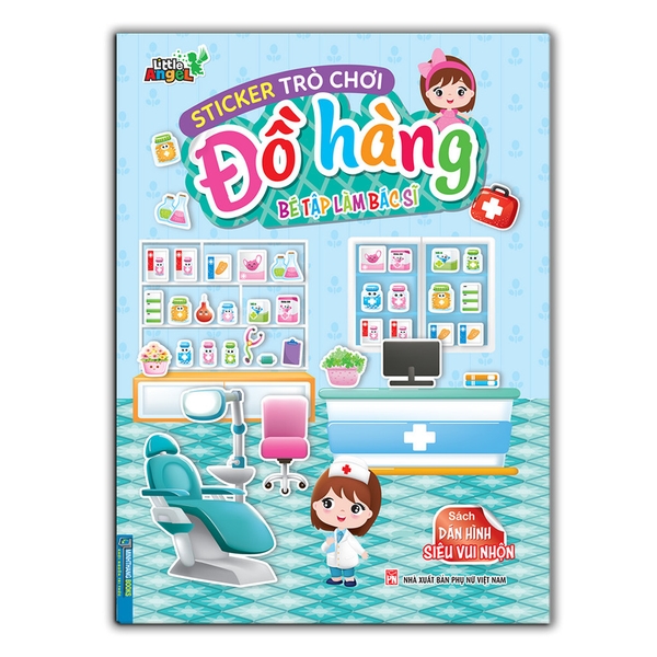 Sticker Trò Chơi Đồ Hàng - Bé Tập Làm Bác Sĩ