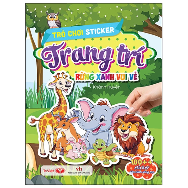 Trò Chơi Sticker Trang Trí - Rừng Xanh Vui Vẻ