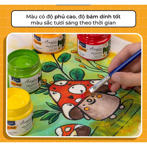 Màu Acrylic Colokit ACR-C010 100ml Tím