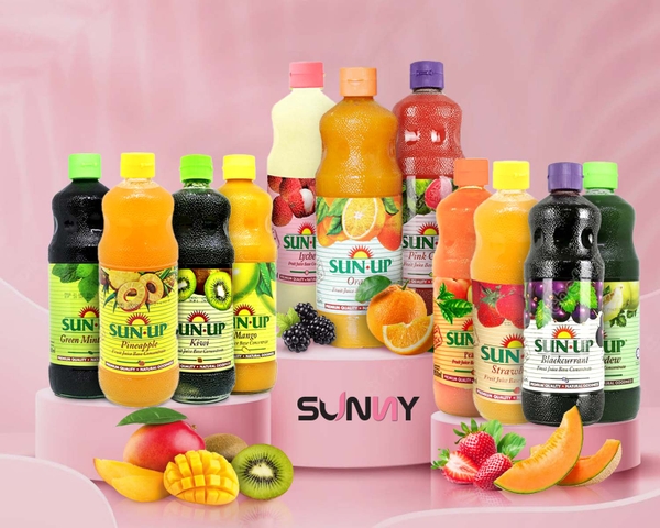 NƯỚC ÉP CÔ ĐẶC - SUN UP - ỔI HỒNG Nguyên Liệu Pha Chế & Làm Bánh Sunny