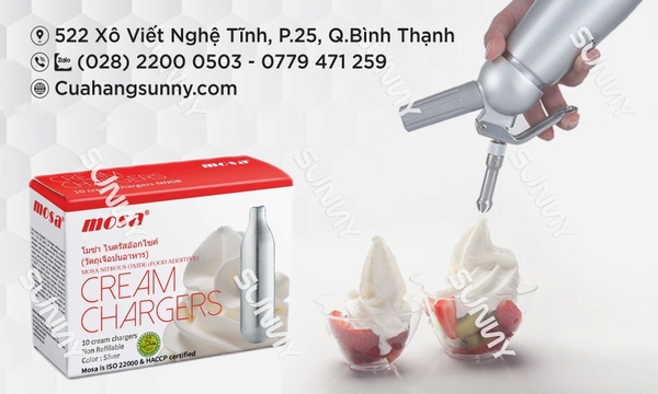 GAS MOSA - KEM Nguyên Liệu Pha Chế & Làm Bánh Sunny