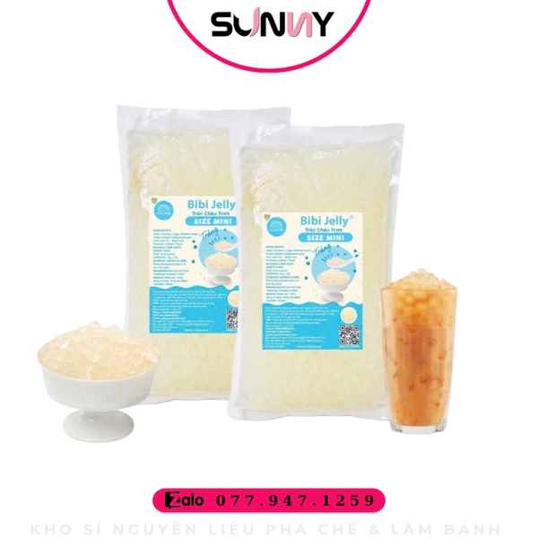 3Q BIBI JELLY MINI NGUYÊN VỊ | THÙNG 6 GÓI Nguyên Liệu Pha Chế & Làm ...