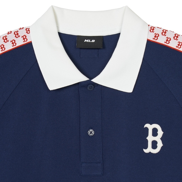 Áo Polo MLB Mono Partial Pattern B Navy 3APQM0343-43NYS | MLB Việt Nam