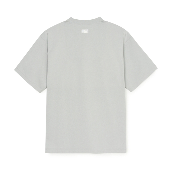 Áo Thun MLB Basic Big Logo Mega Grey 3ATSB0553 43GRL
