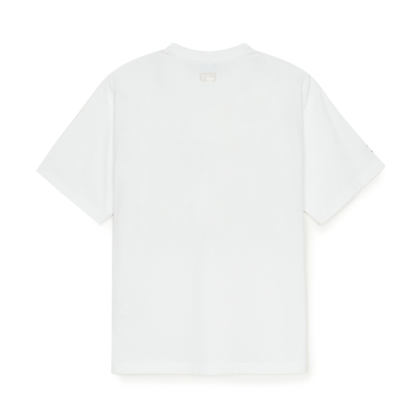 Áo Thun MLB Basic Big Logo Mega White 3ATSB0553 50WHS | MLB Việt Nam